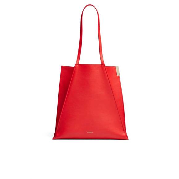 Nina Ricci | Bags | Nina Ricci Calfskin Tote In Red | Poshmark